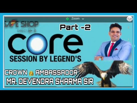 Safe Shop Core Training Part - 2 || Core Session By :- Crown Ambassador ...