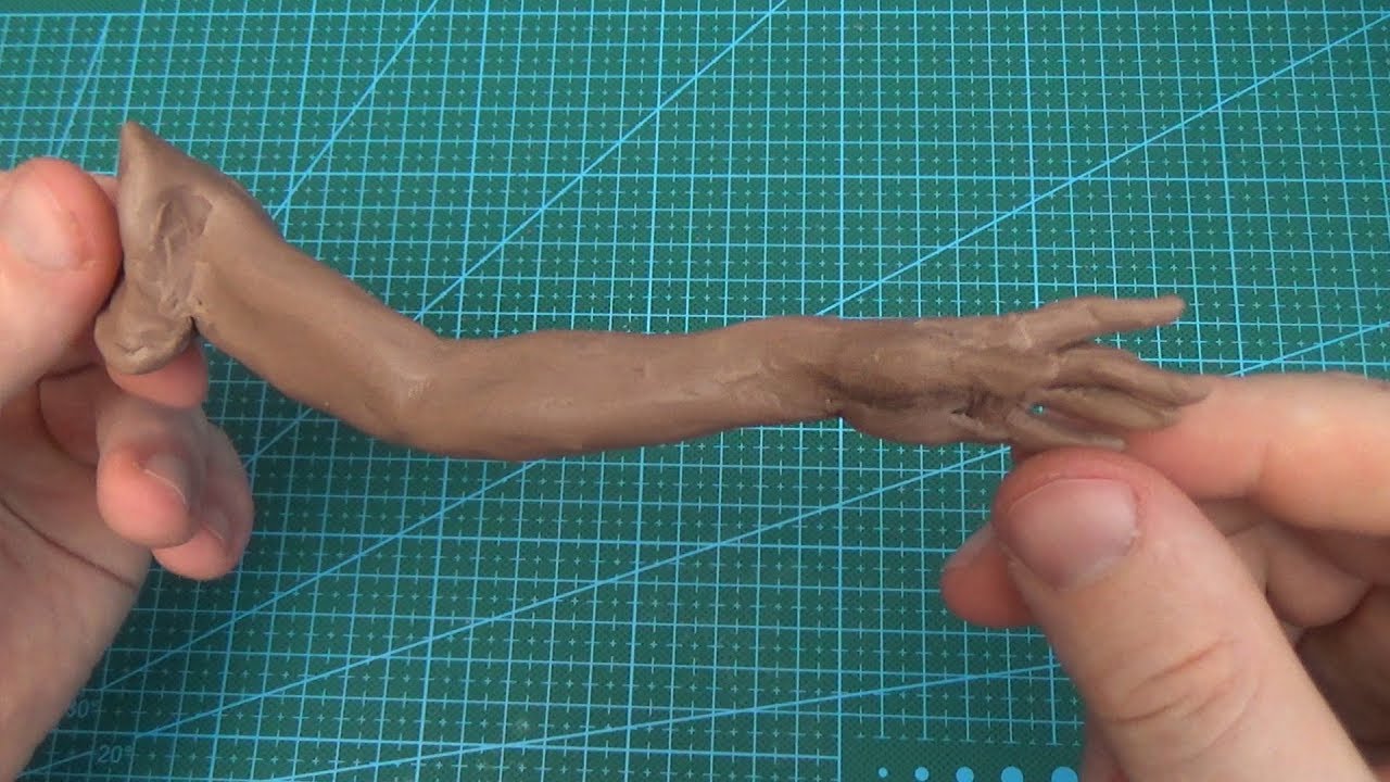 Female hand (Sculpting Timelapse) - YouTube