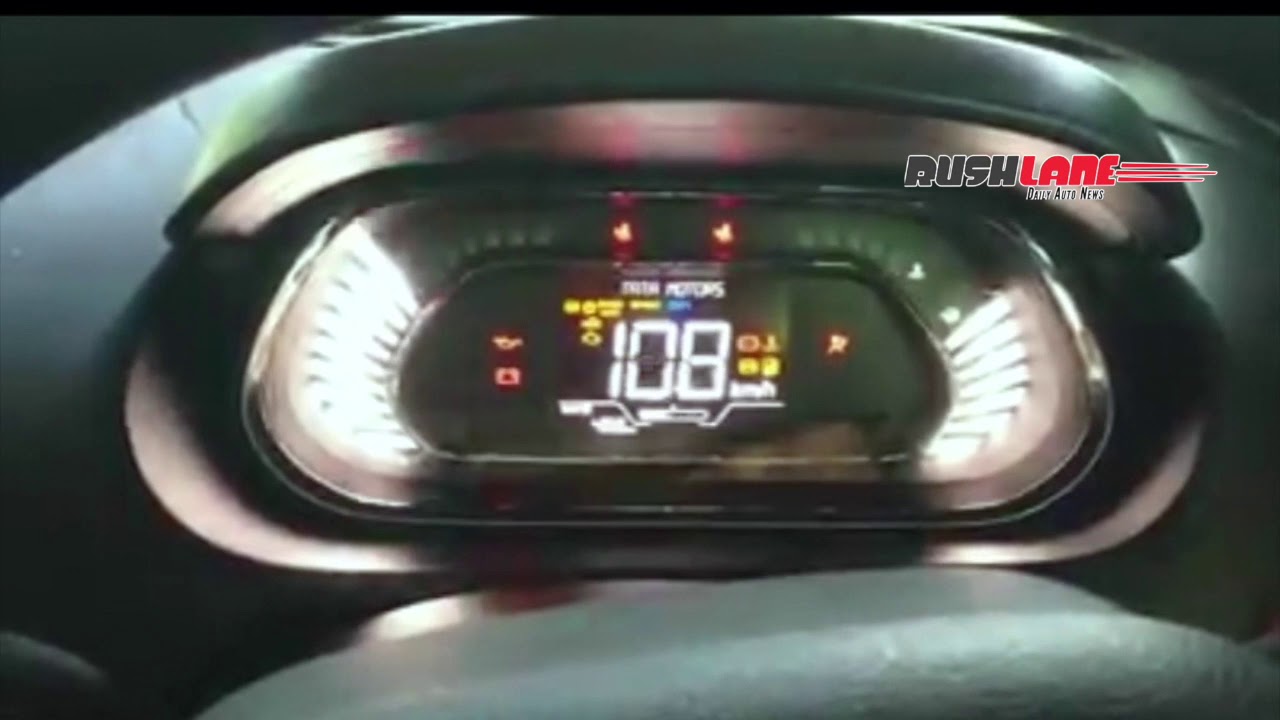 New Tata Tiago, Tigor Digital Speedometer - YouTube
