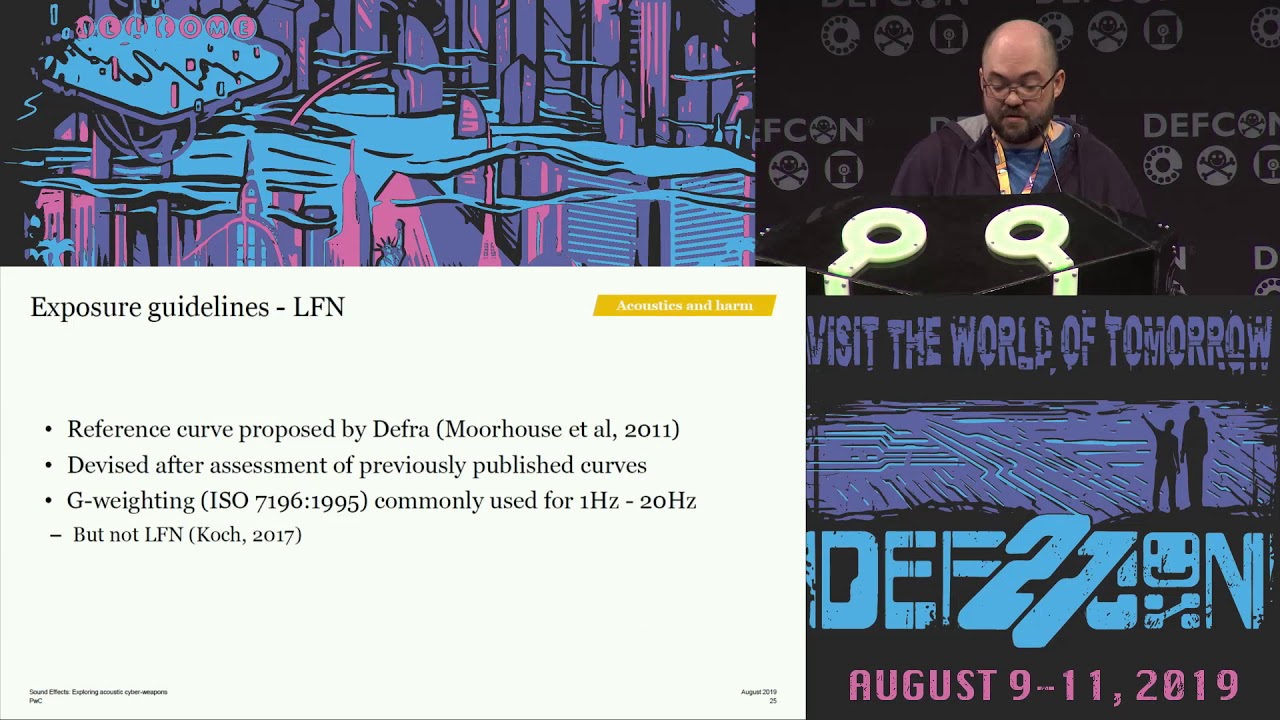 Matt Wixey - Sound Effects Exploring Acoustic Cyberweapons - DEF CON 27 ...