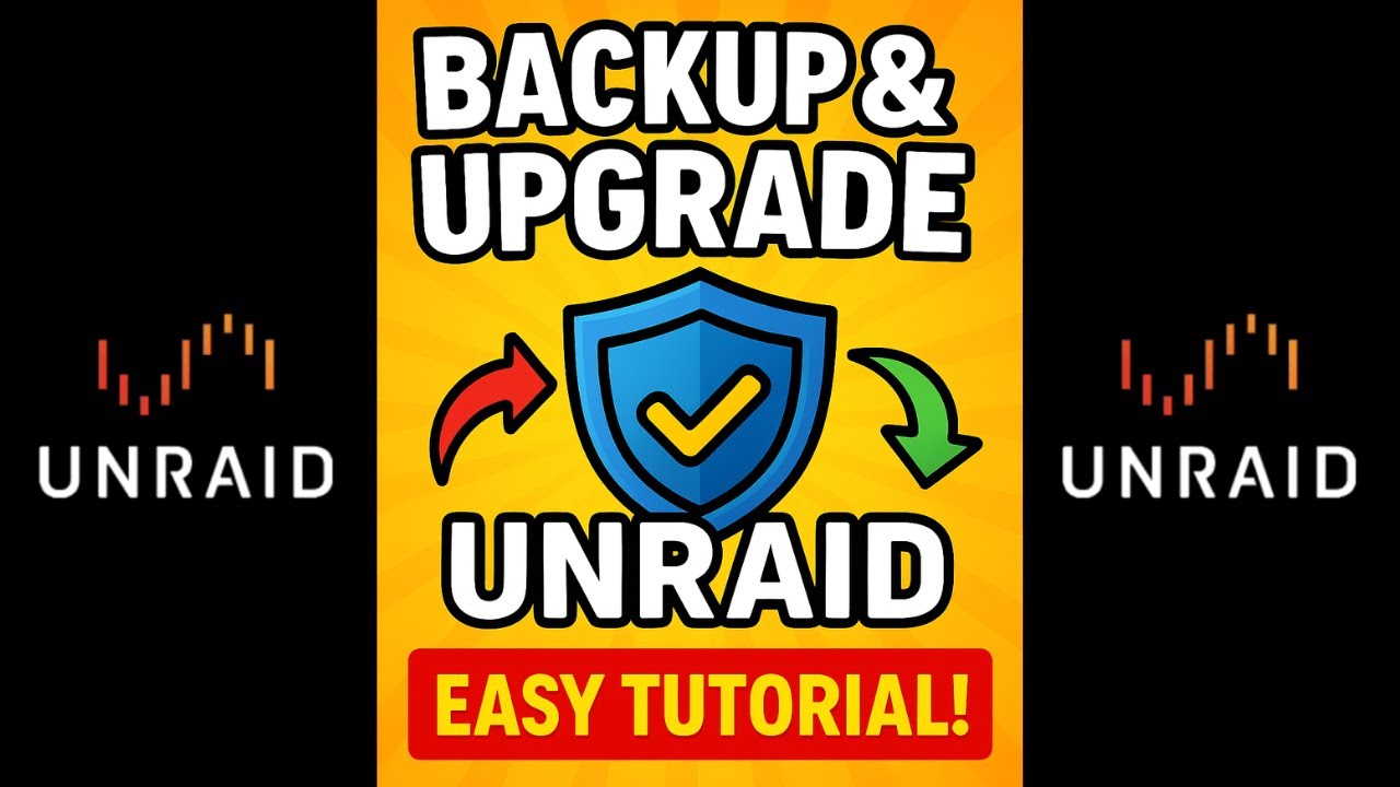 Backup and Upgrade unRaid - Easy Tutorial - YouTube