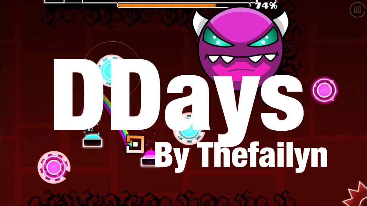 DDays by Thefailyn|Geometry Dash 2.11|80 DEMONS - YouTube