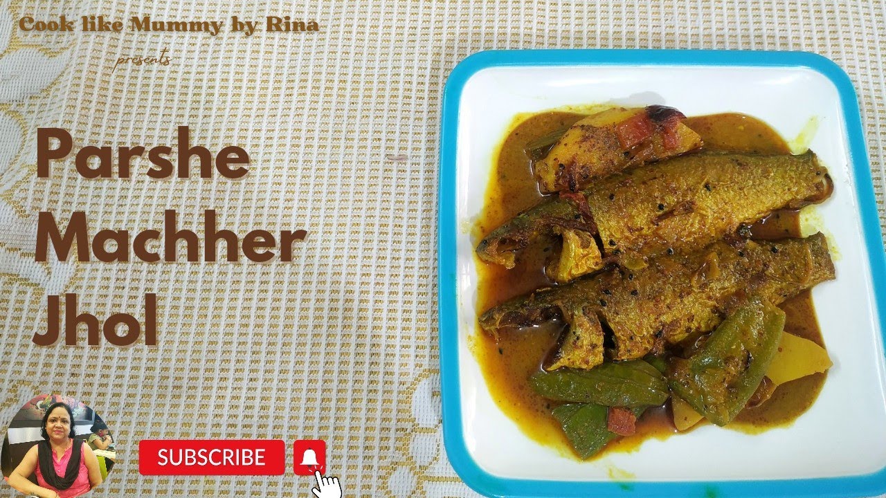 Parshe Mach er Jhol | Jhinge ar Alu diye Parshe Mach er Recipe | Cook ...