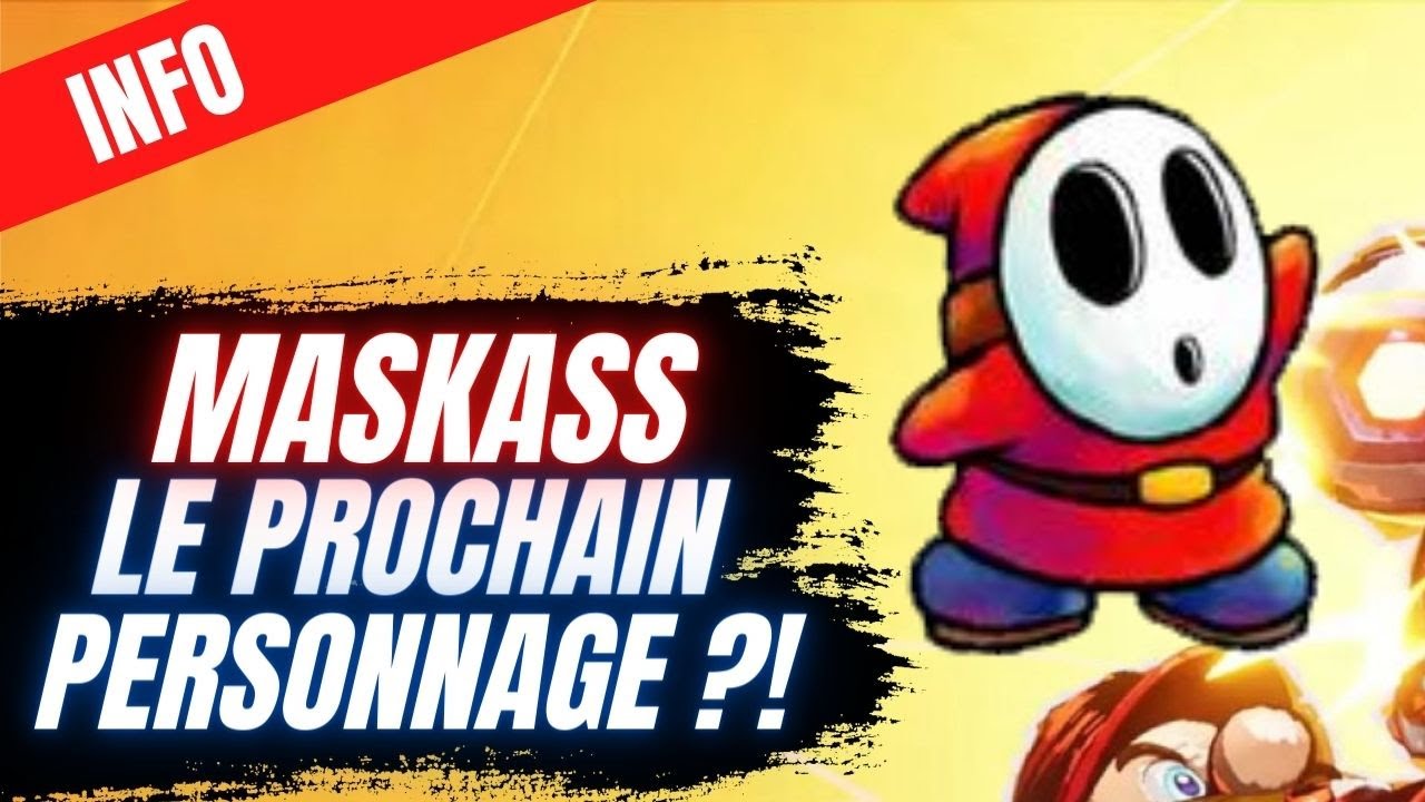 LE PROCHAIN PERSONNAGE EN DLC DE MARIO STRIKER DEVOILÉ ?? MASKASS ...