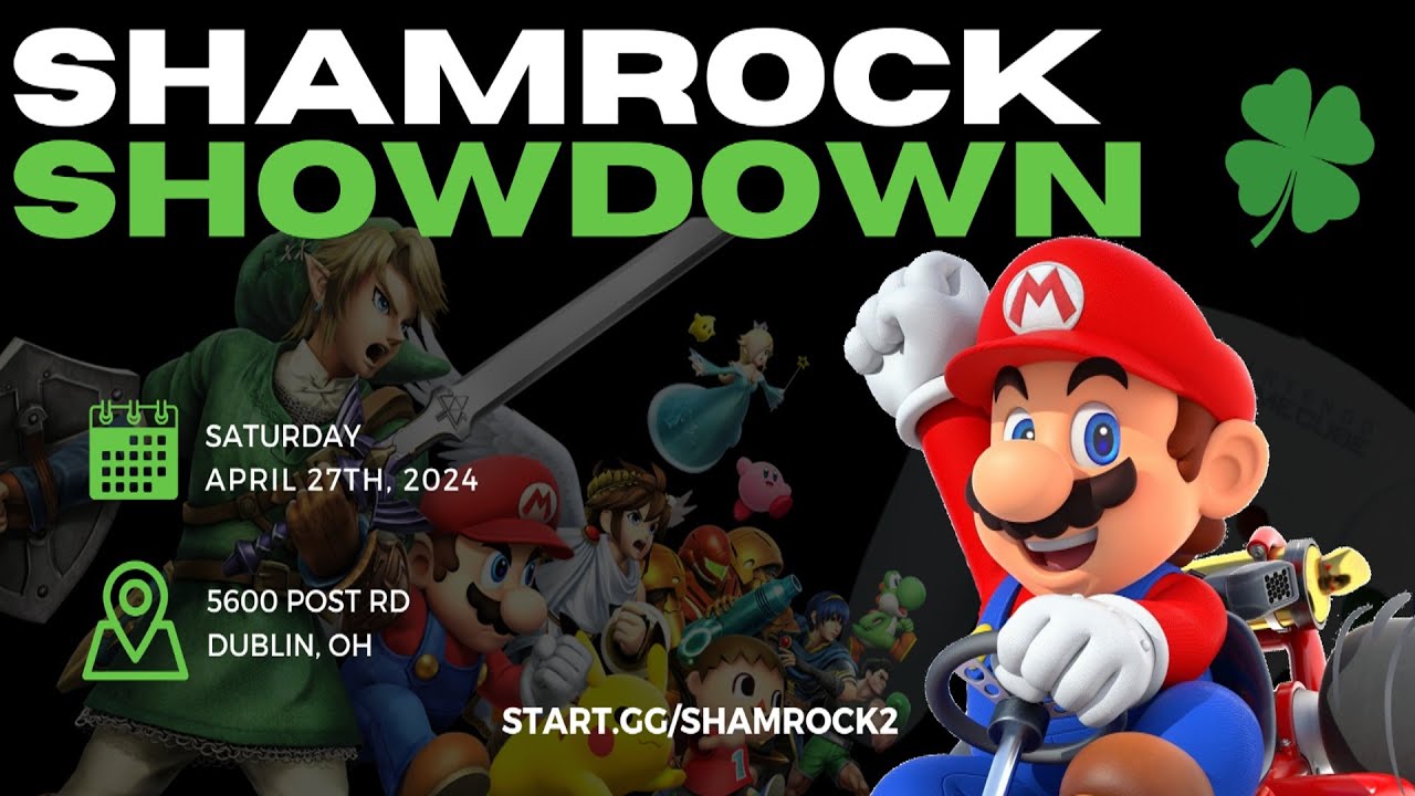🔴Shamrock Showdown Mario Kart 8 Deluxe LAN Tournament! - YouTube