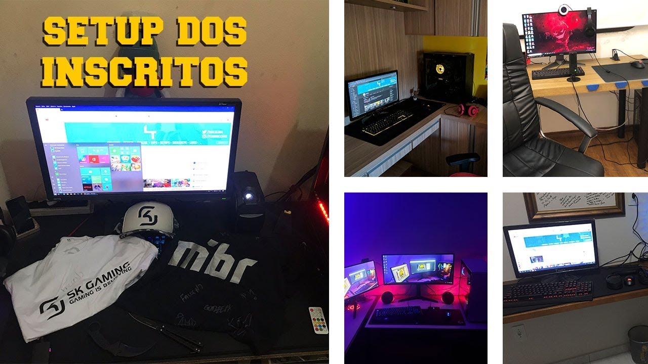 SETUP de quem é FÃ de CS GO - Setup dos inscritos - YouTube