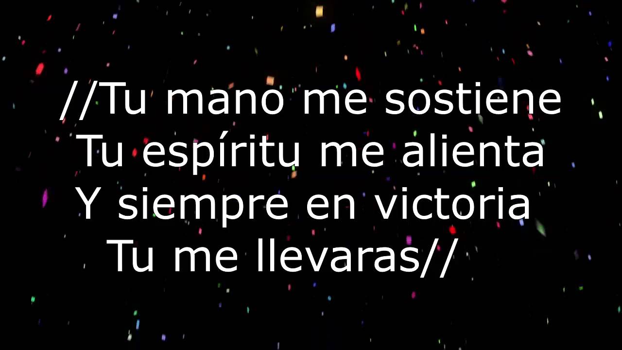 Tu mano me sostiene - Juan Carlos Alvarado - Lyrics, Letra 720p HD ...