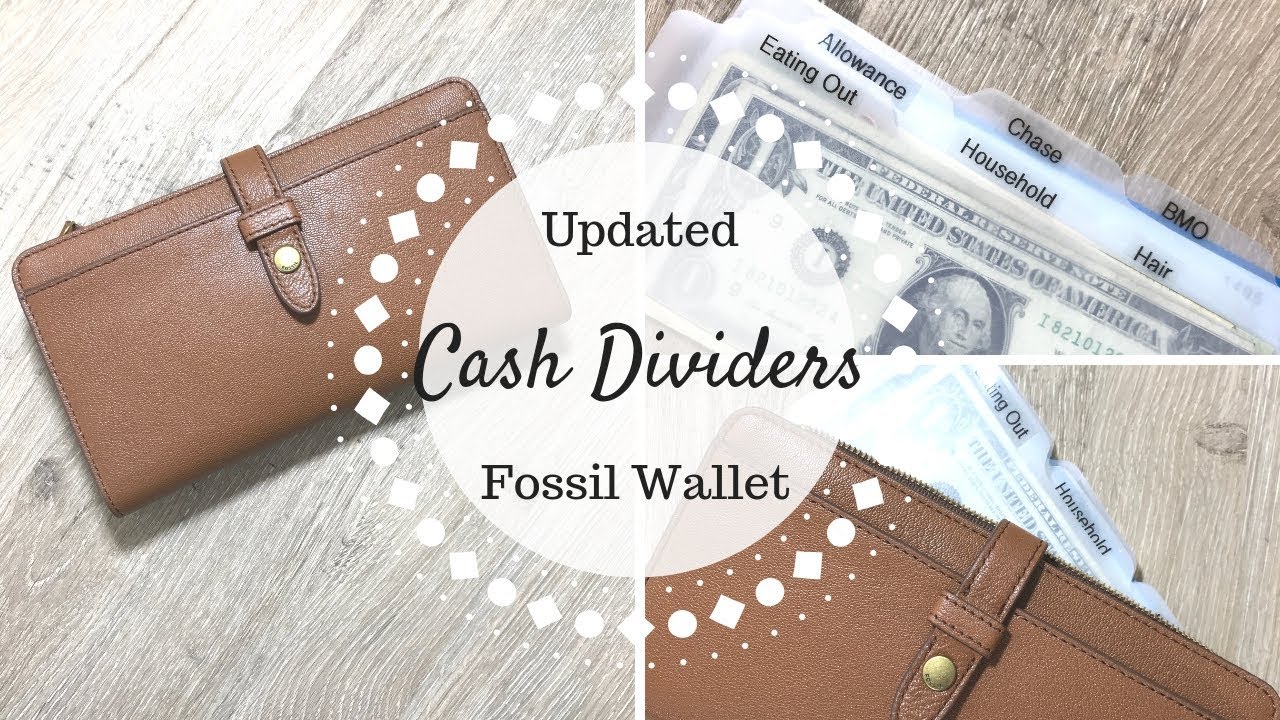 Cash Divider System | Updated | Fossil Wallet | - YouTube