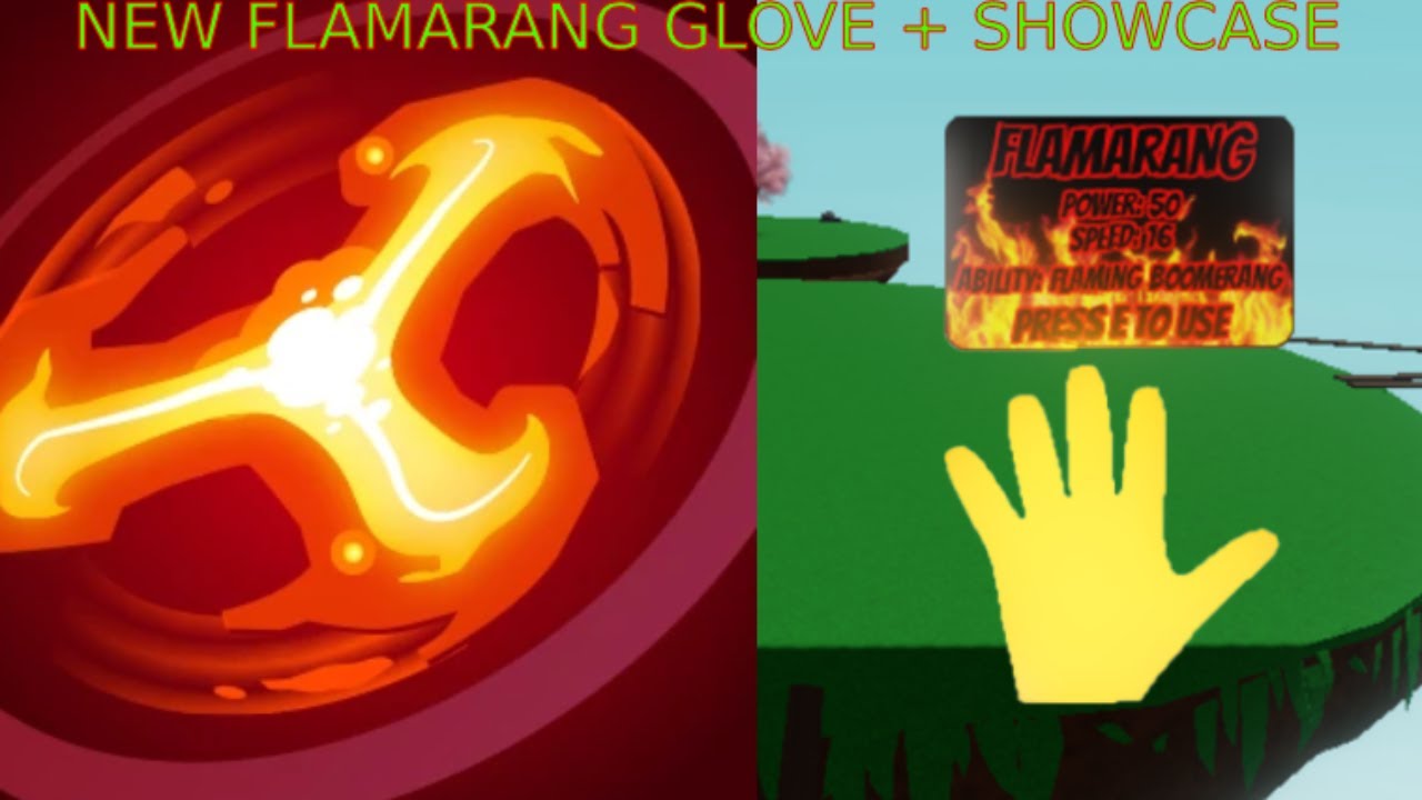 How To Get New Flamarang Glove In Roblox Slap Battles! 🔥 - YouTube