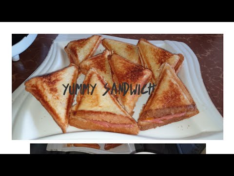 BEEF BRAWN //Breakfast Idea //Tasty CheeseBrawn Sandwich //EasyAnd Fast ...