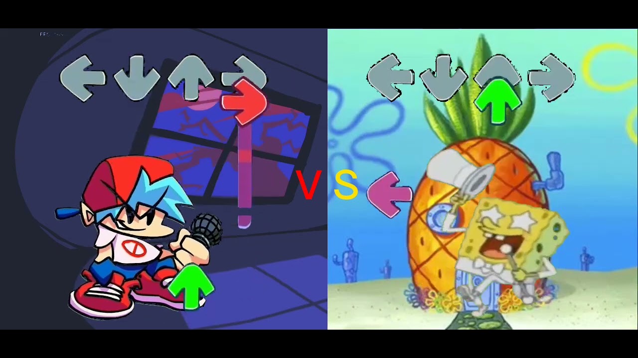 FRIDAY NIGHT FUNKIN 🆚️ SPONGE BOB 🧽 - YouTube