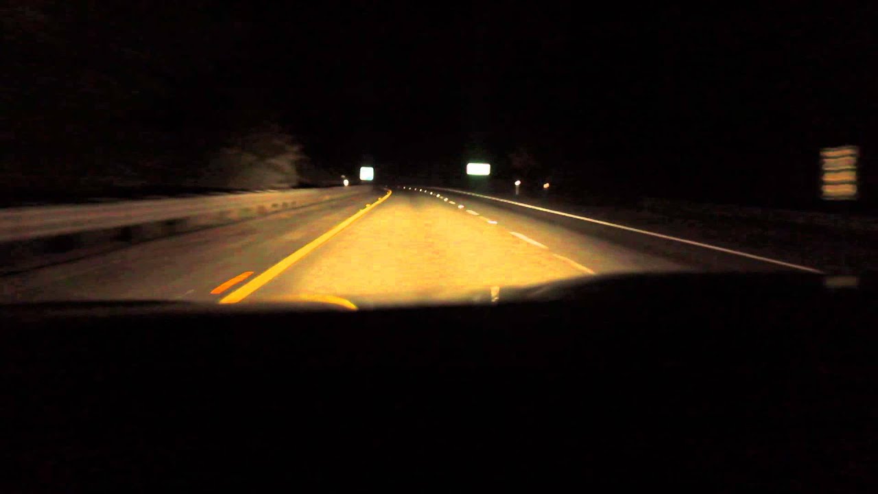 Night drive on Interstate 5 Northbound, just before Bellingham - YouTube