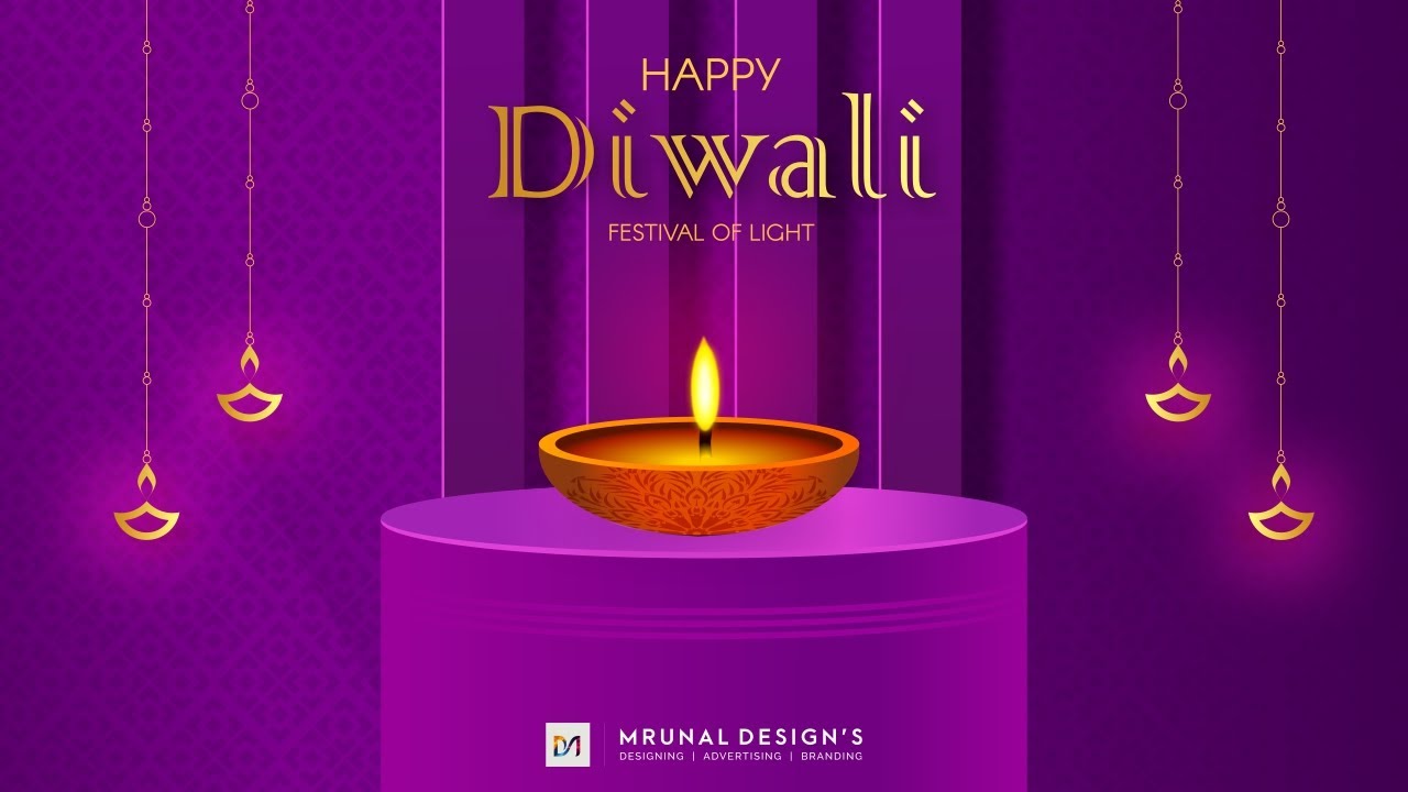 Diwali Festival Banner Design | Festival Poster Design | Happy Diwali ...