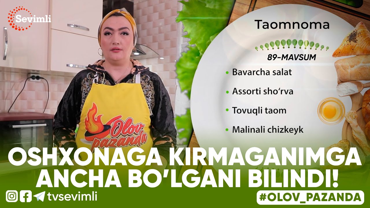 OLOV PAZANDA 89-MAVSUM 5-QISM OSHXONAGA KIRMAGANIMGA ANCHA BO’LGANI ...