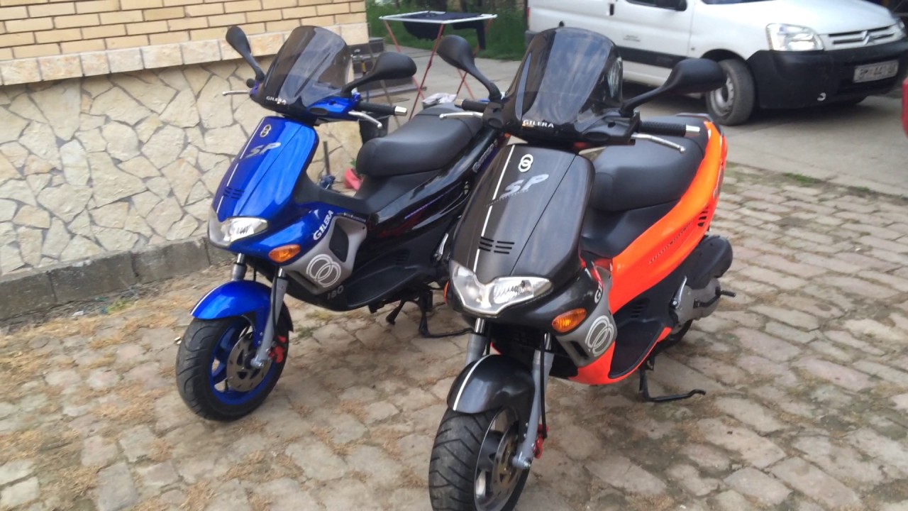 Gilera Runner SP180 x2 - YouTube
