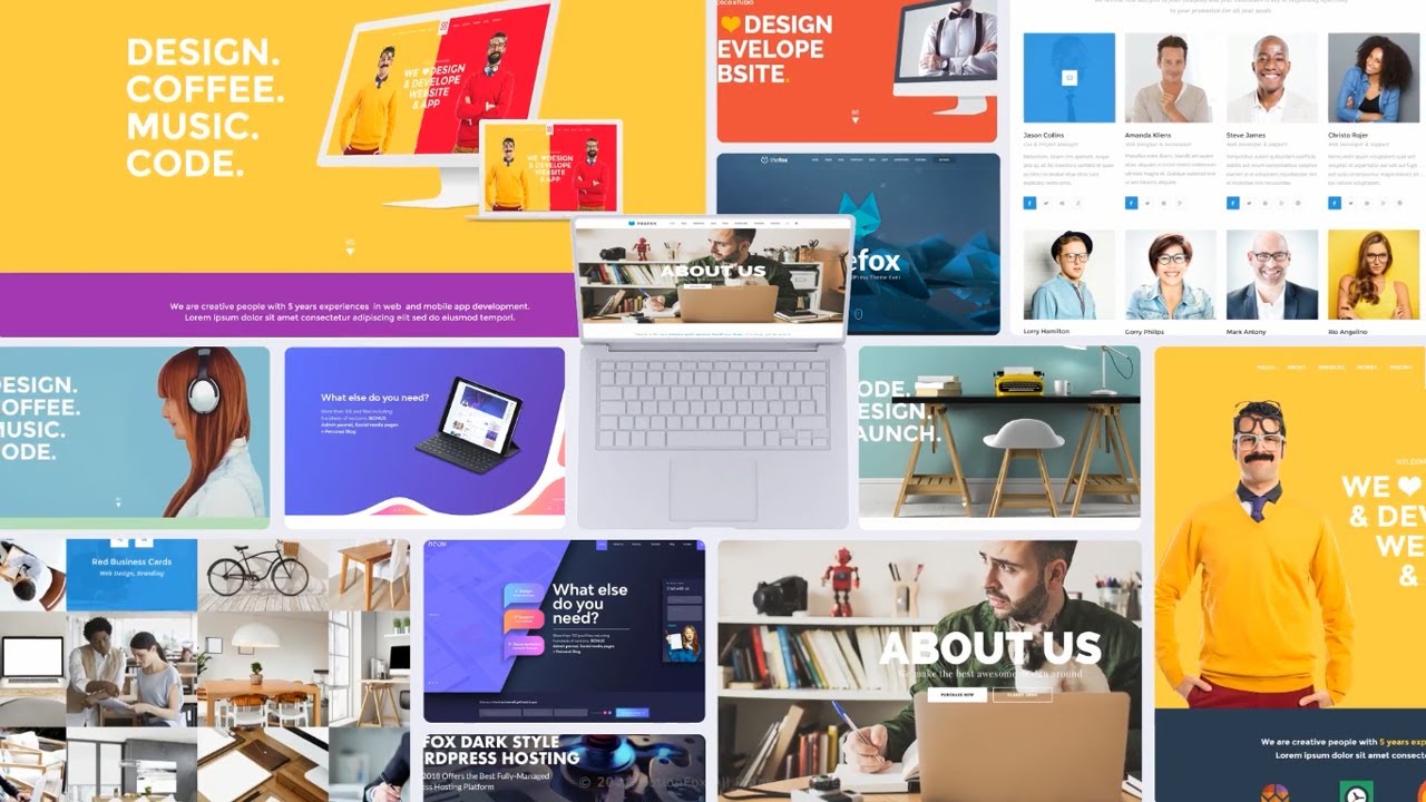 Website Mockup Animation - After Effects Template - YouTube