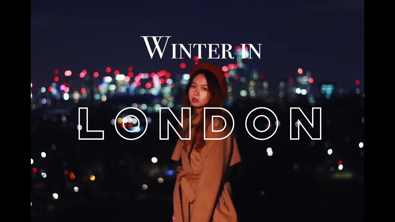 5pm and it's already dark. That's Winter London. - YouTube
