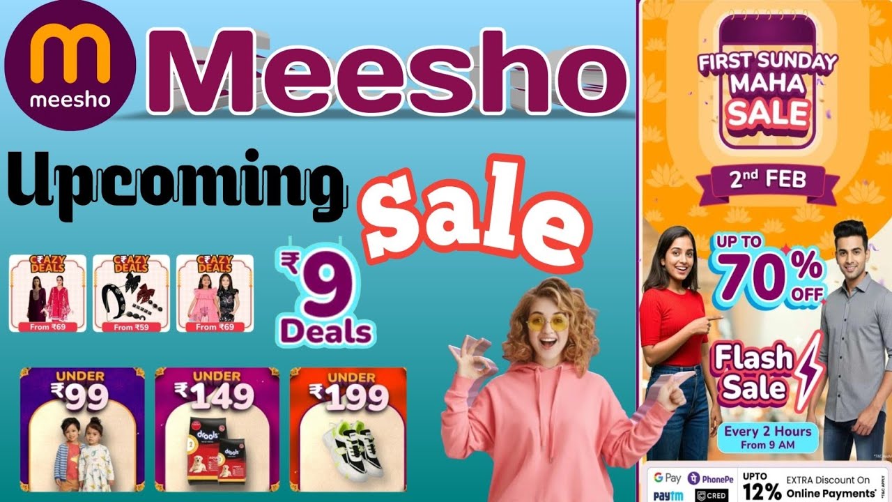 Meesho First Sunday Maha Sale 2nd February 2025 ! Meesho First sunday ...