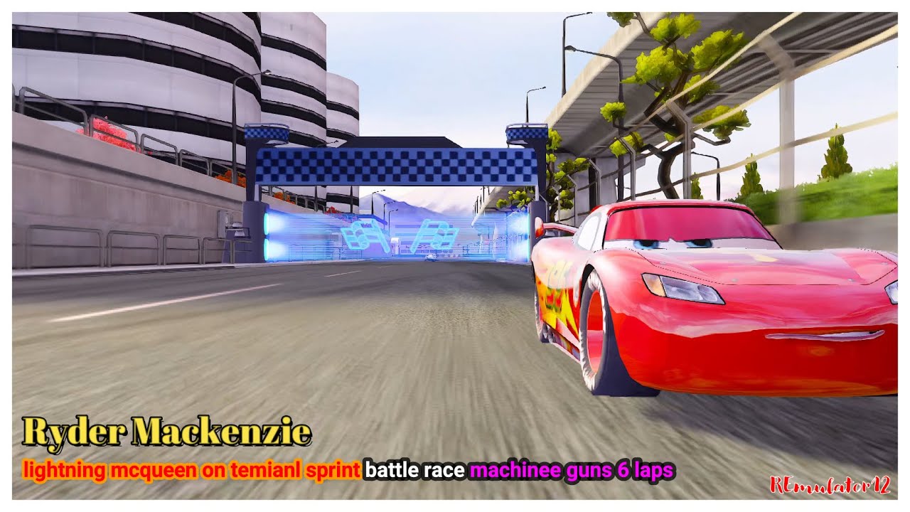 Cars 2 The Video Game | Lightning McQueen - Battle Race (Machine Guns ...