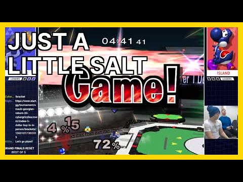 Just a little salt (CyberGrizzliesTV) | Smash Melee Highlights - YouTube