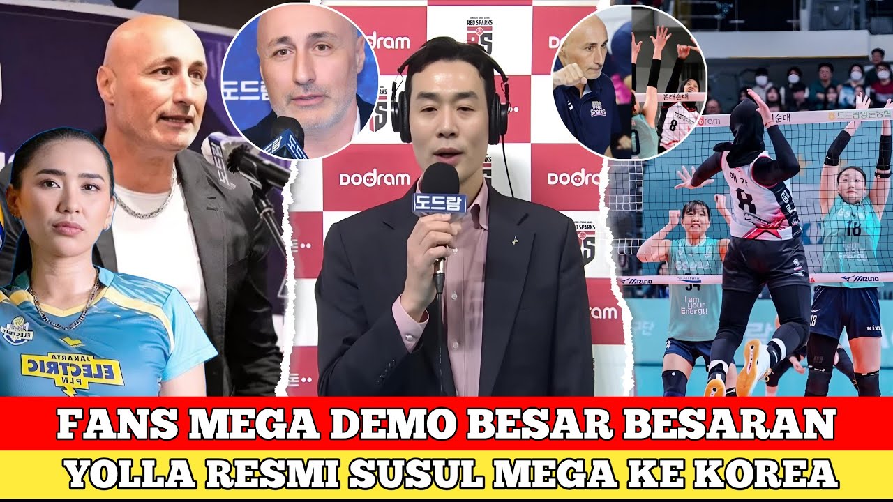 🔴 Heboh !! Fans mega demo besar besaran😱 yolla resmi susul mega ke ...