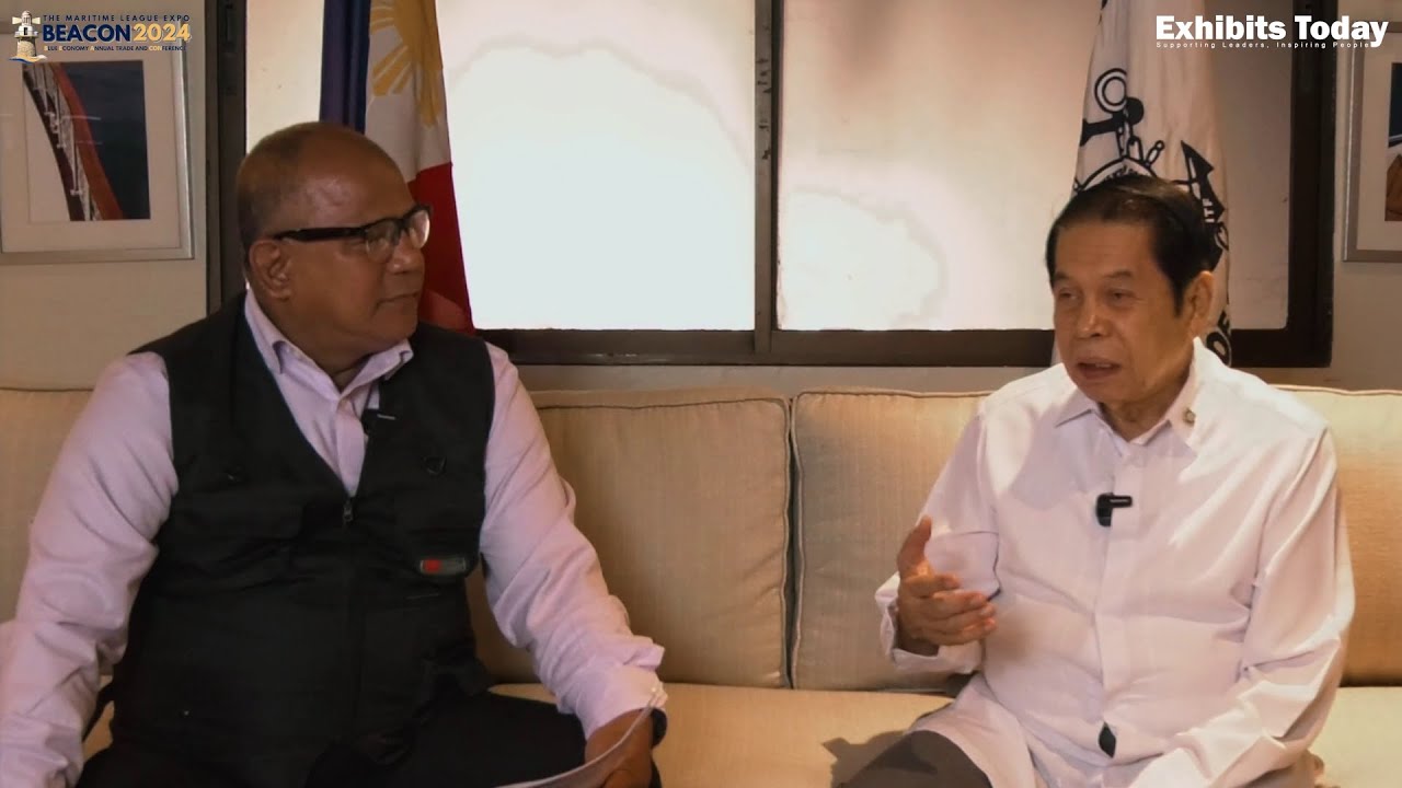 BEACON 2024 | EXCLUSIVE INTERVIEW with Vice Admiral Eduardo Ma R Santos, AFP (RET.) - YouTube