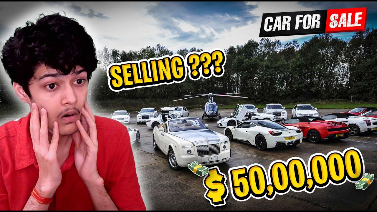SELLING MY WHOLE CAR COLLECTION $50 Million🤑(SUPER EXPENSIVE) - YouTube