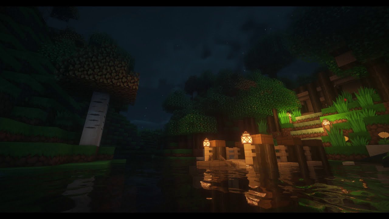 Sad Minecraft music but it's in the rain and very nostalgic - YouTube