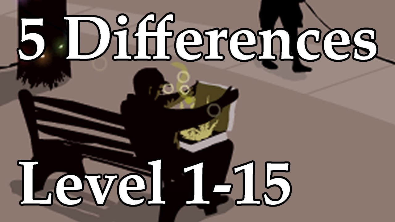 5 Differences - All 15 levels - YouTube