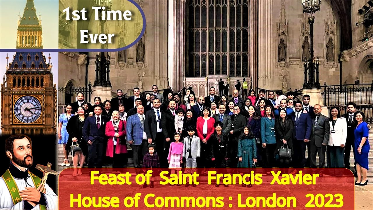 St Francis Xavier Feast - Goencho Saib || House of Commons | Parliament ...