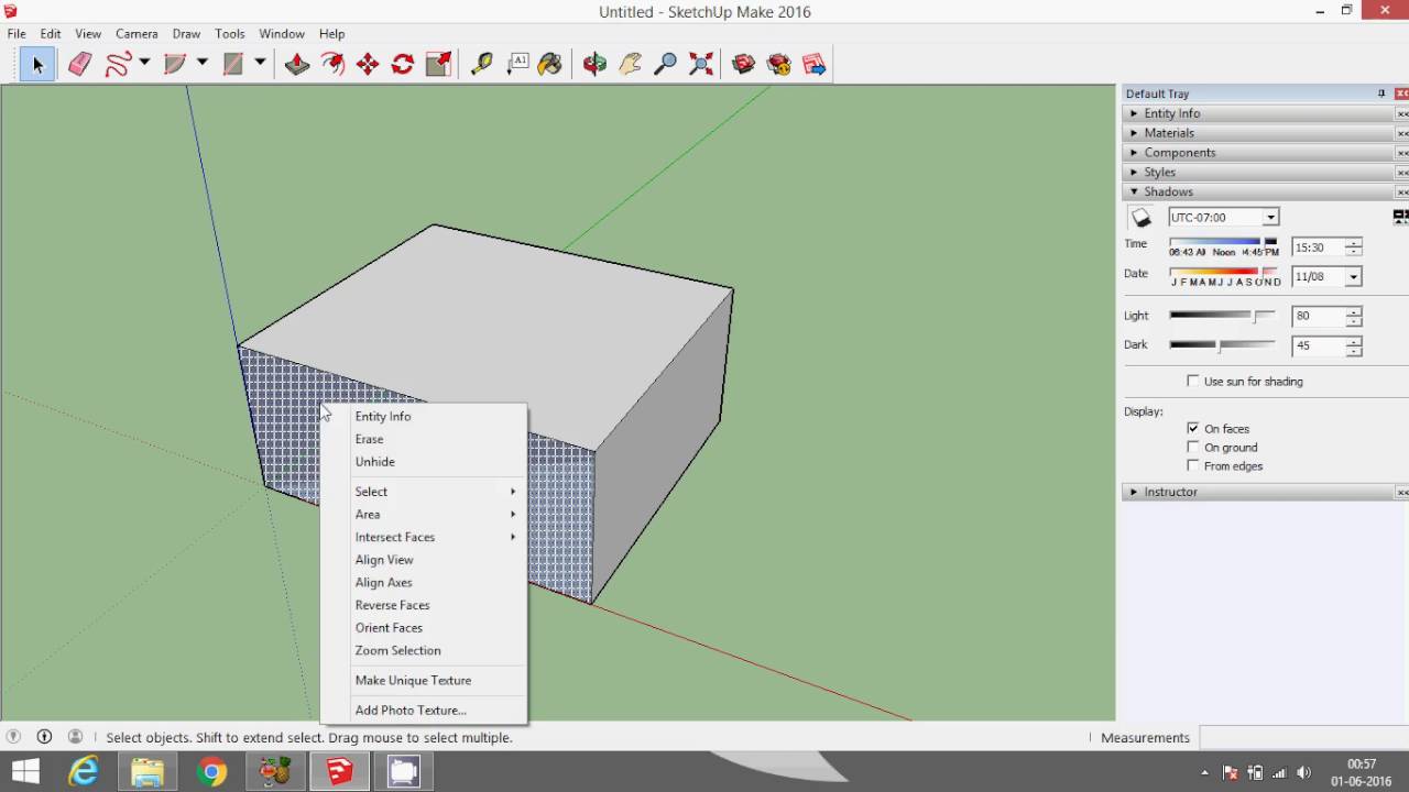 Google Sketchup Tutorial 12 Hide YouTube google-sketchup-tutorial-12-hide-youtube