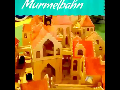 Einzigartige Murmelbahn Holz Murmiland Kugelbahn Kinderspaß Soltau 2017 ...