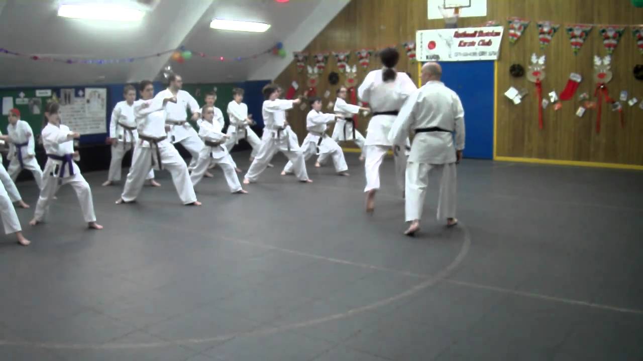 Xander Bradley and Sensei Gary Harford 7th Dan Demonstration - YouTube