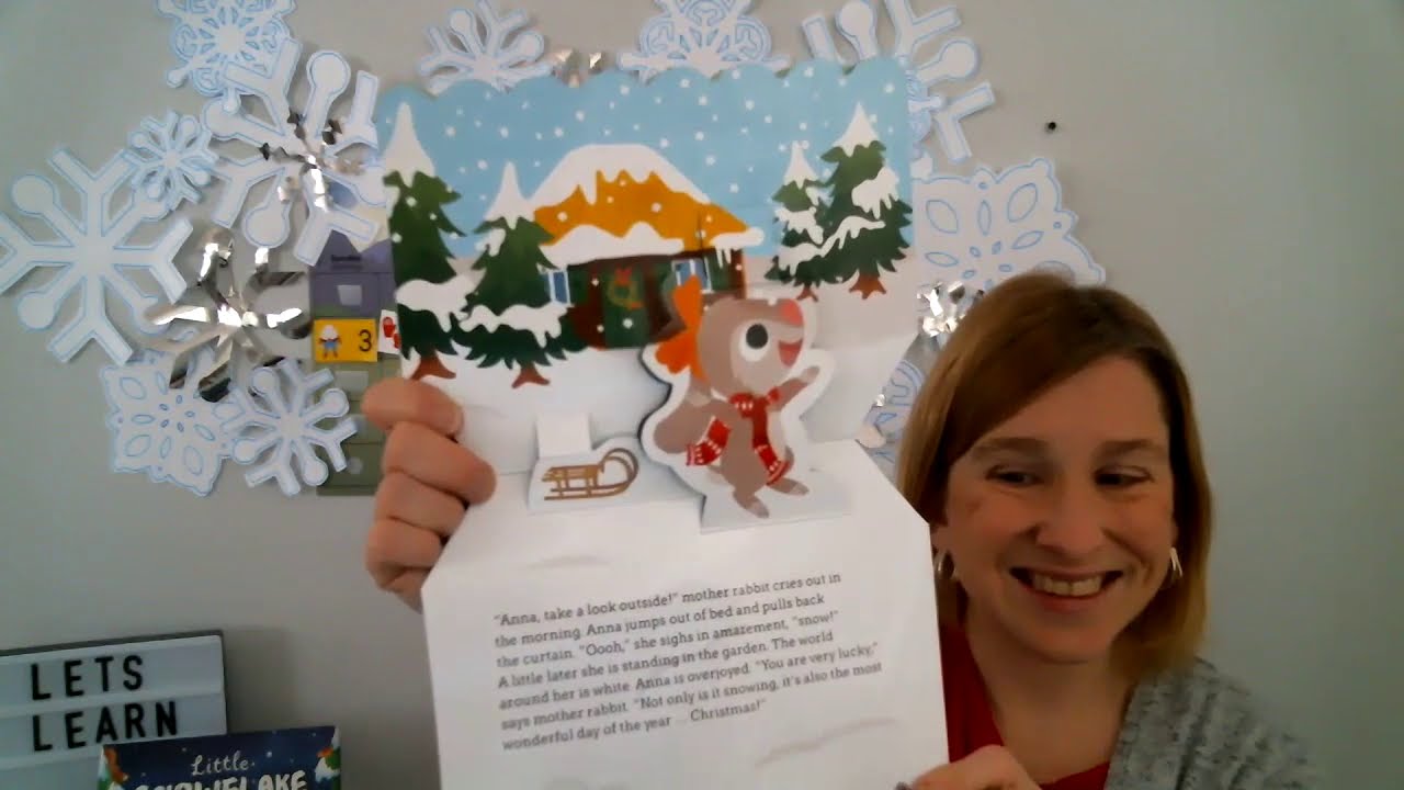 Ms Julie Circle Story Time | Little Rabbit Anna discovers the Snow ...
