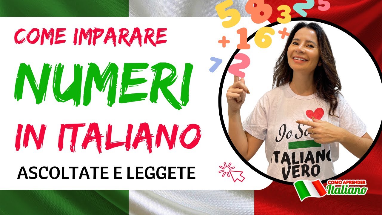 Como usar os números em italiano - YouTube