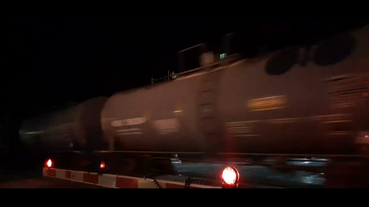 railfaining at the crossing before it goes double gated - YouTube
