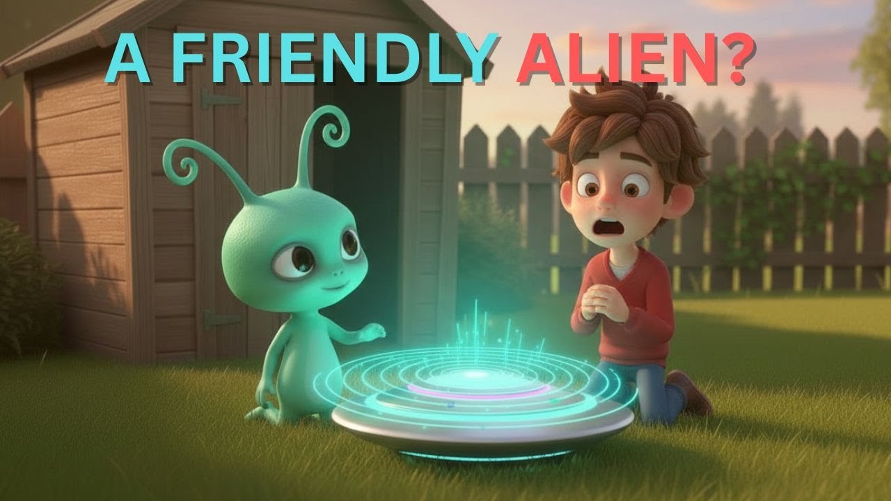 Zuzu Meets Ben 👽 | A Friendly Alien Lands on Earth | Episode 1 - YouTube