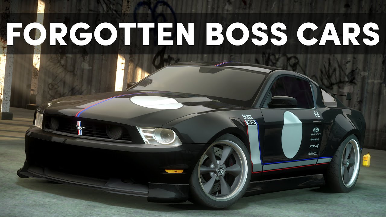 Most Forgotten Boss Cars in NFS Games - YouTube