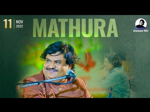 Osman Mir Live at Braj Raj Utsav, Mathura - YouTube