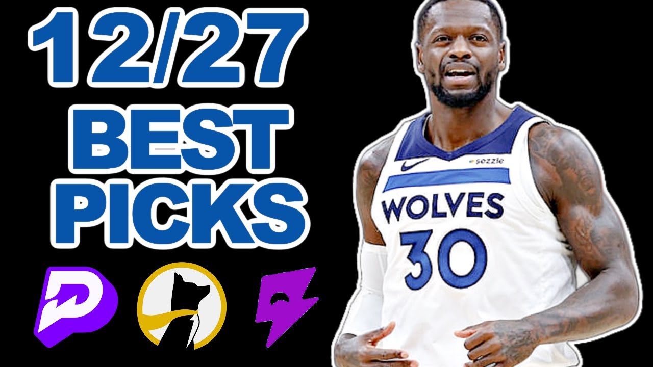 PRIZEPICKS BEST NBA PICKS TODAY (12/27) - OVER 95% HIT RATE LAST NIGHT ...