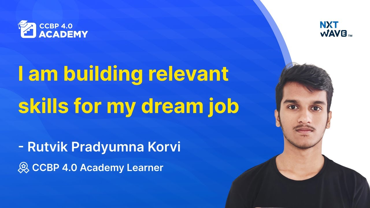 🌟 NxtWave Academy is Preparing Me for a Promising Career in Tech! 🚀 ...