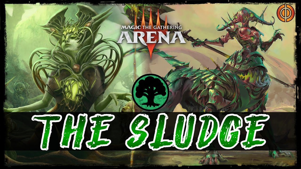 TOXIC GREEN SLUDGE KILLS! | MTG Arena - Mono Green Poison Trample Toxic ...