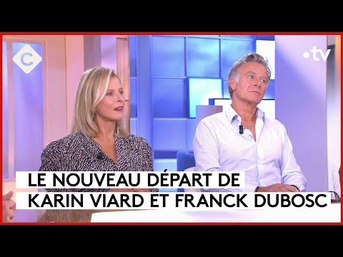 Karin Viard & Franck Dubosc : drôle de couple - C à Vous - 21/09/2023