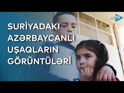 Gözləri yollarda qalan fidanlar: Suriya yetimxanasındakı azərbaycanlı uşaqların GÖRÜNTÜLƏRİ