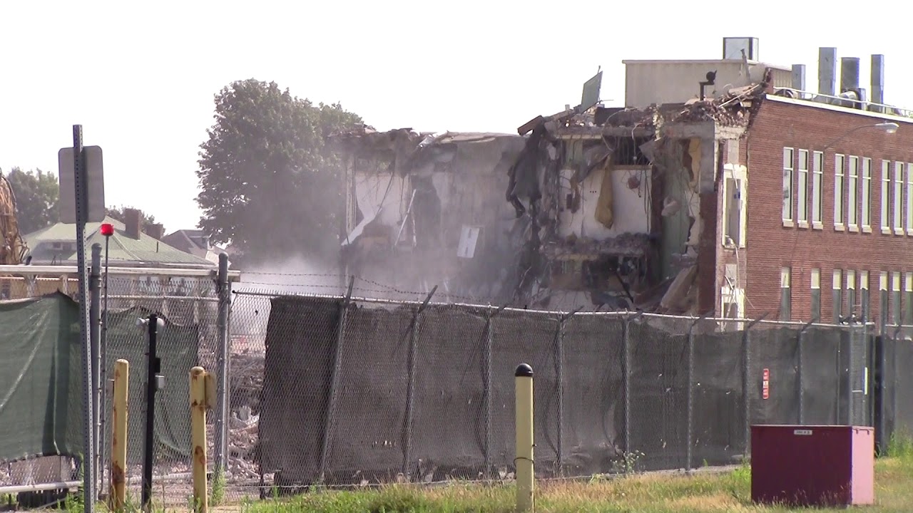 Wyeth Demolition Update 7-26-19 - YouTube