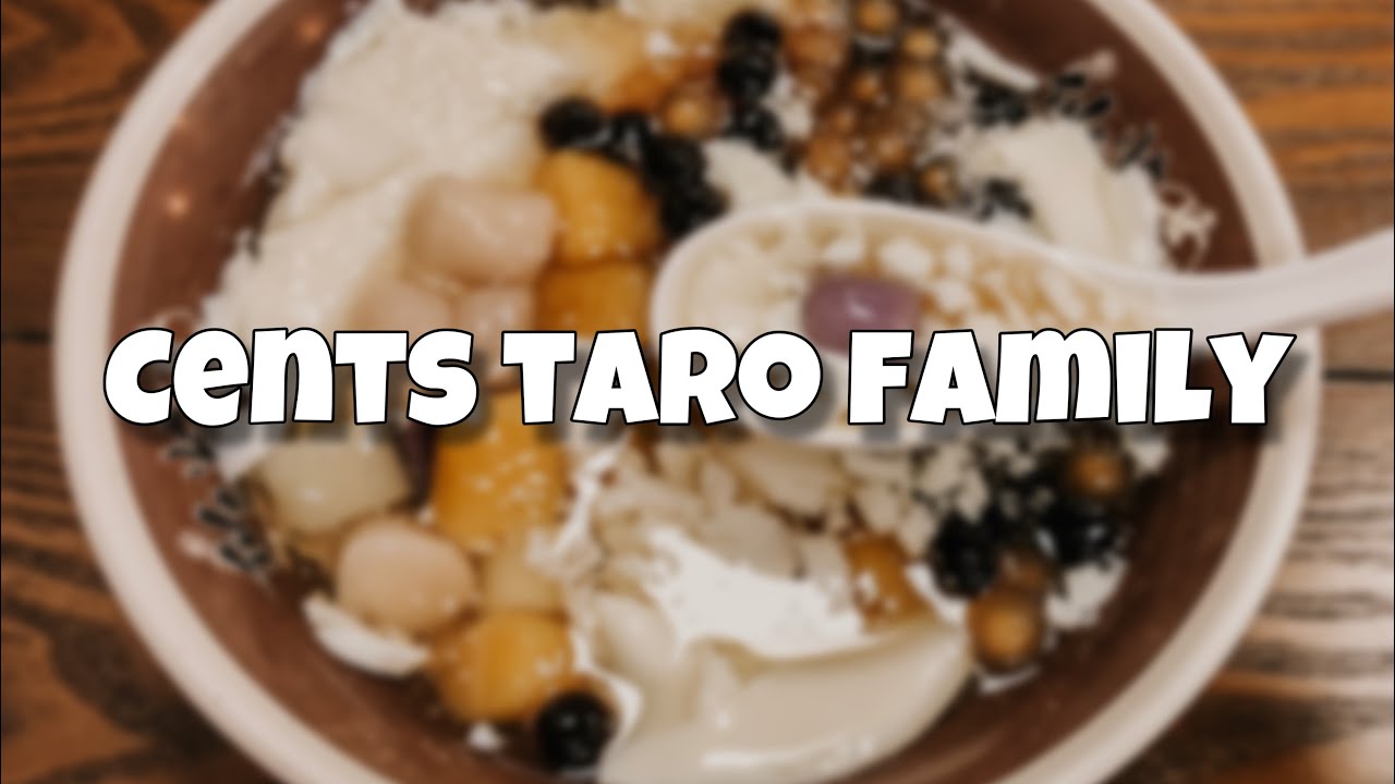 Cents Taro Family | Taro Desserts | [Saigonese Eats] - YouTube