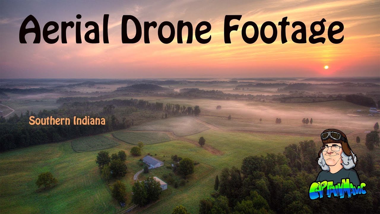 Aerial Drone Footage of Southern Indiana #CaptainMavic - YouTube