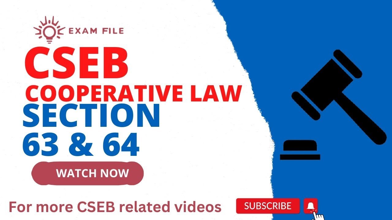 Cooperative law Part 9|CSEB Exam| Kerala Cooperative bank| Kerala bank ...