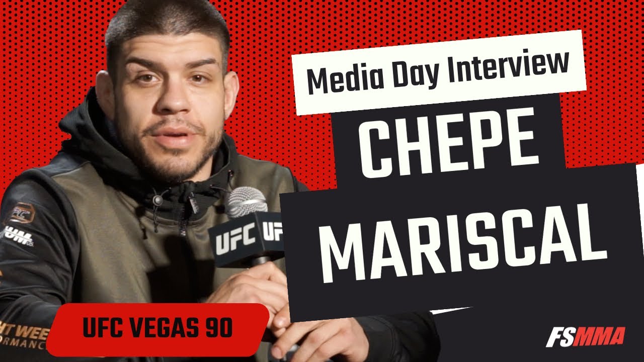 Chepe Mariscal went from watching fights at the UFC APEX to fighting ...
