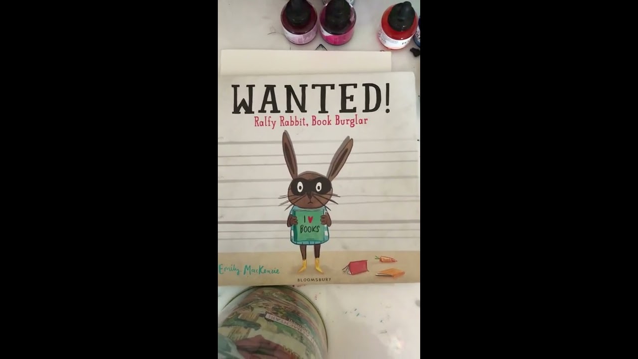 How to draw Ralfy Rabbit with Emily MacKenzie - YouTube